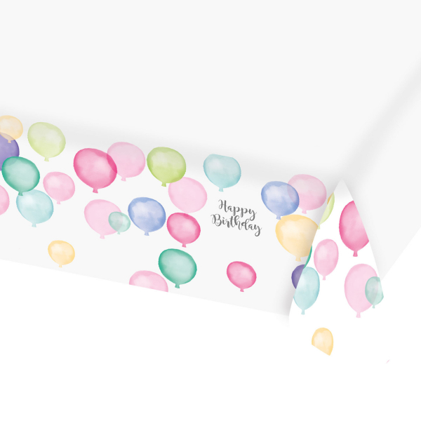 Papirni stoljnak 115 x 175 cm Balloons Pastel