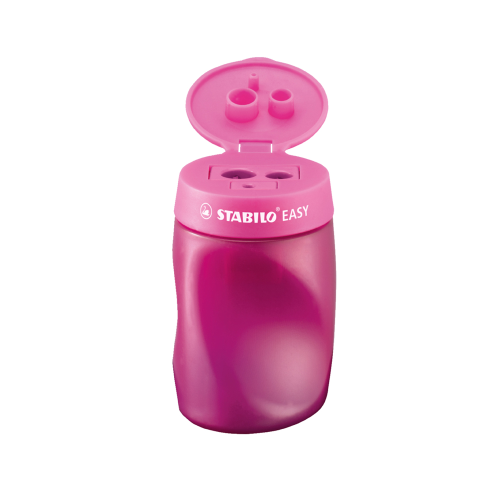 Ergonomski rezač za levoruke STABILO EASYsharpener pink