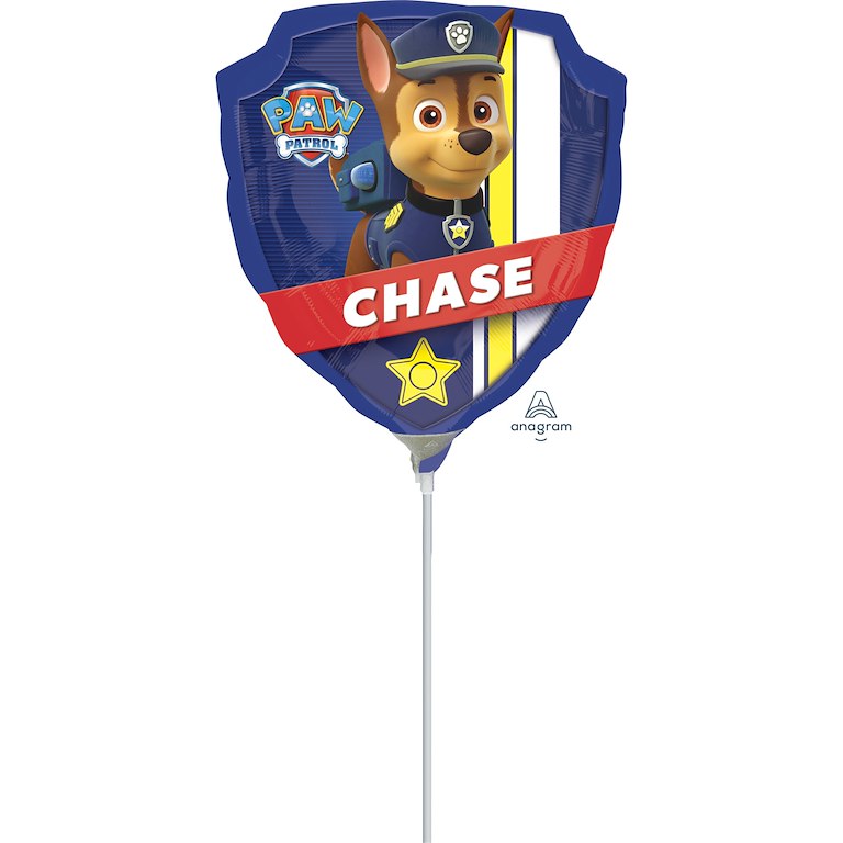 Folija balon na štapiću 3D Paw Patrol