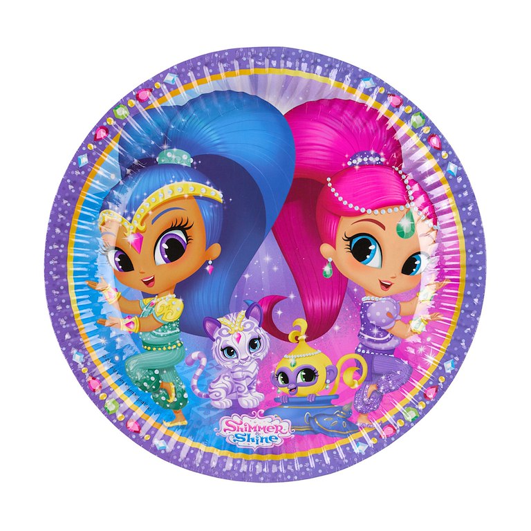 Shimmer & Shine tanjirići 22.8cm set 1/8