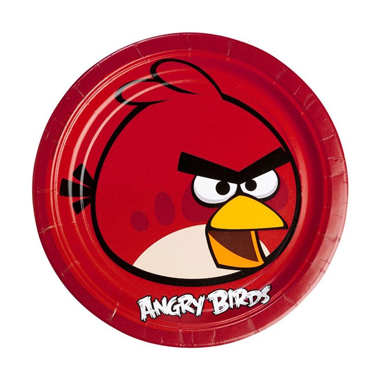 Tanjirići 23cm Angry birds 1/8