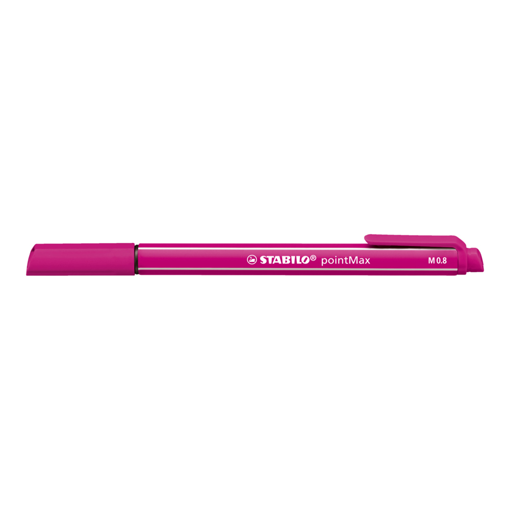 Fini flomaster 0.8mm STABILO pointMax pink