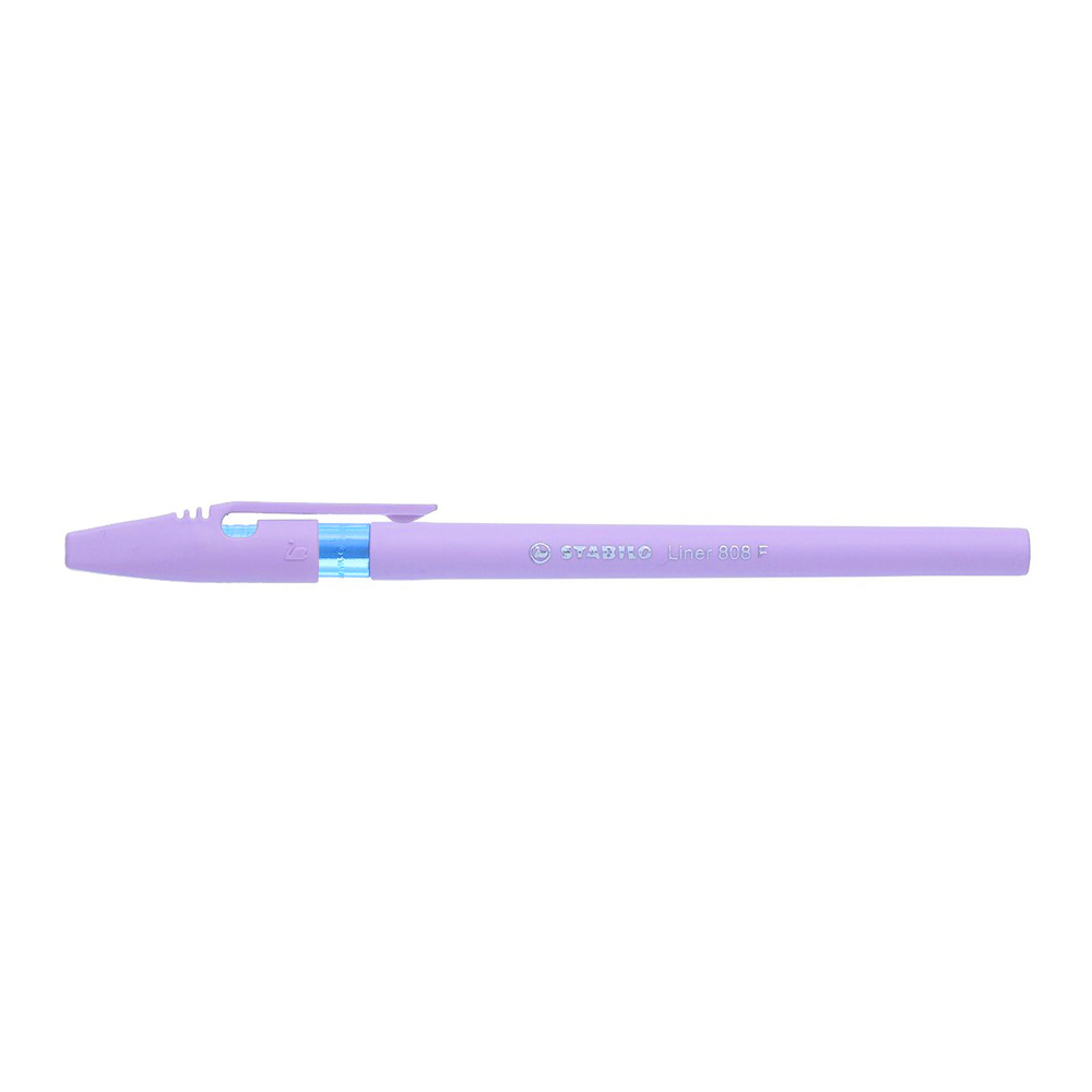 Hemijska olovka STABILO liner 808P pastel lila / plavo mastilo