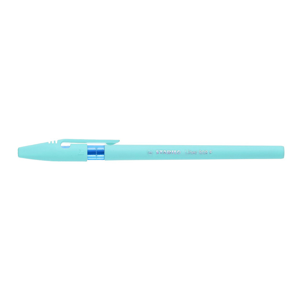 Hemijska olovka STABILO liner 808P pastel mint / plavo mastilo