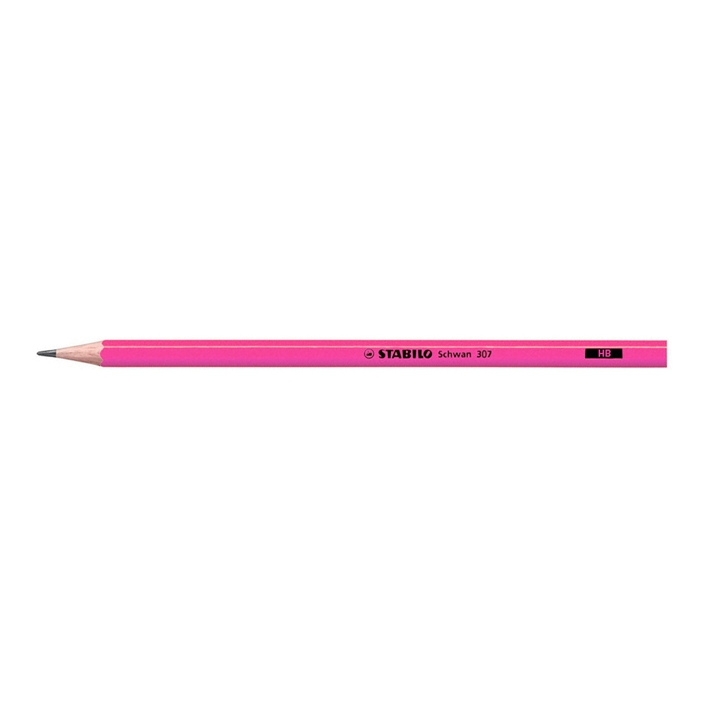 Grafitna olovka STABILO Swano Neon HB pink