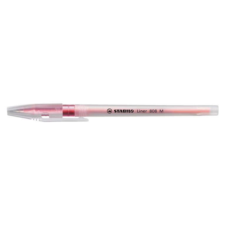 Hemijska olovka STABILO liner 808M pink