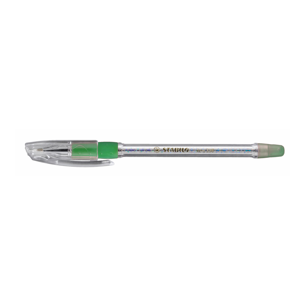 Hemijska olovka STABILO keris F zelena