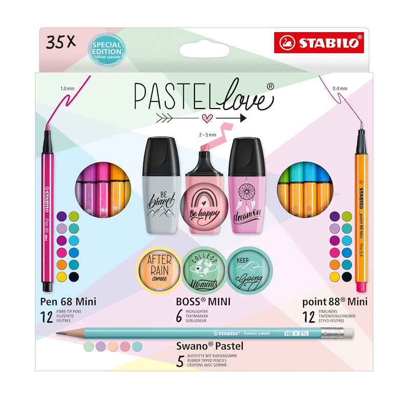 Kreativni set STABILO PASTELlove 1/35