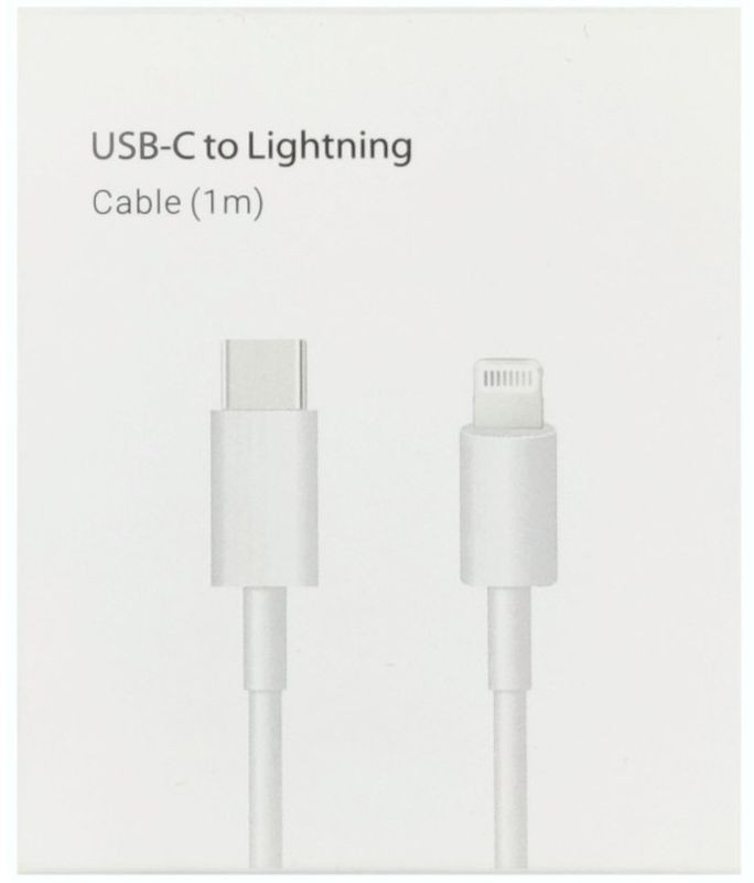 Kabl 20W PD Type-C na Lightening 8-pin, Gembird CCP-AMCM-AMLM-1.0M, USB 3.0, 1m, beli