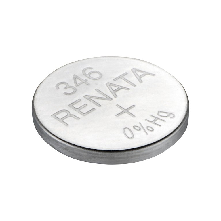 Renata 346/SR712/SR712SW 1.55V Srebro oksid dugme baterija za SAT, Pakovanje 1kom