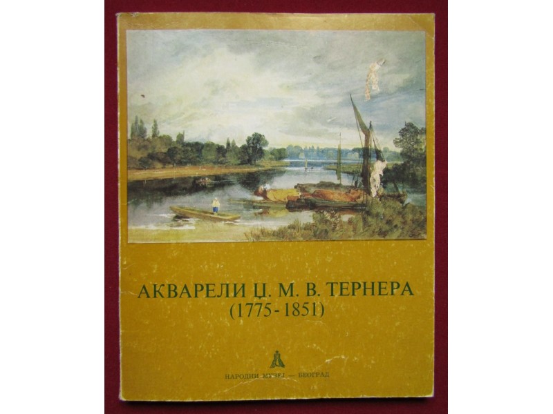 Akvareli Dž. M. V. Ternera, 1775-1851.