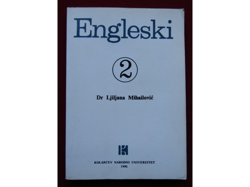 Engleski 2 - Dr. Ljiljana Mihailović 1990.