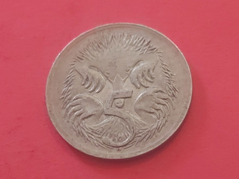 Australija - 5 cents 1969 god