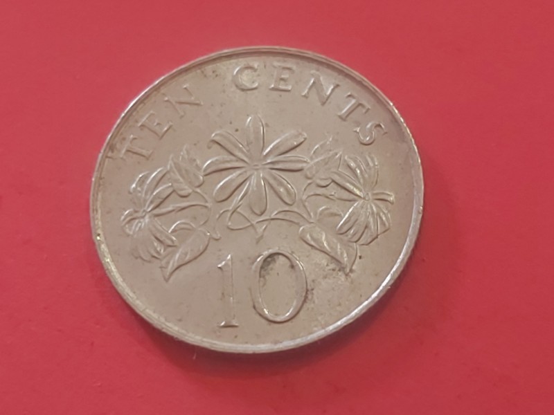 Singapore - 10 cents 1986 god