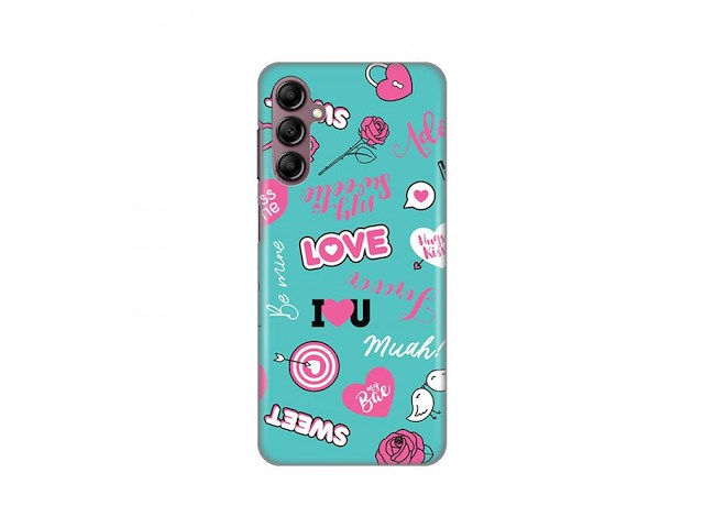 Maskica Silikonska Print za Samsung A146B Galaxy A14 4/5G Love