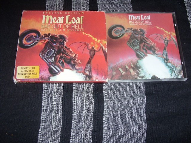 Meat Loaf ‎– Bat Out Of Hell &;; Hits Out Of Hell CD+DVD