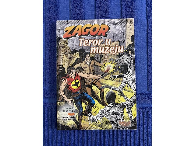 ZAGOR VČ 2  TEROR  U  MUZEJU