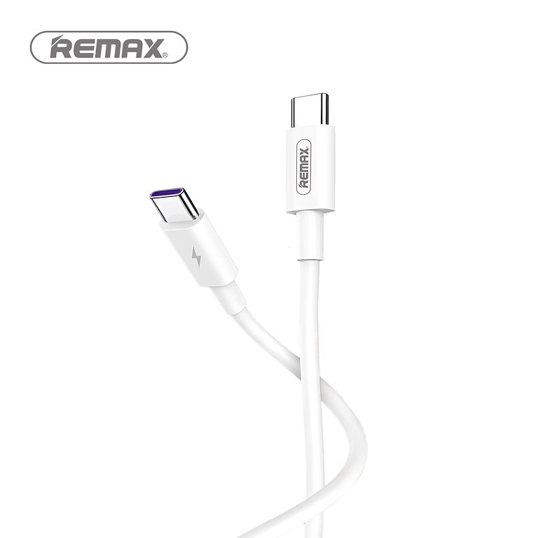 USB Data Cable REMAX RC-191 MARLINK PD 65W FAST CHARGE Type-c na Type-C beli 1m