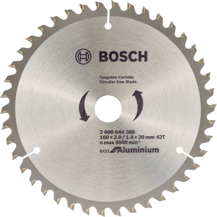 List kružne testere za aluminijum Ø160x2,0x20/42z Bosch Eco for Aluminium (2608644388)