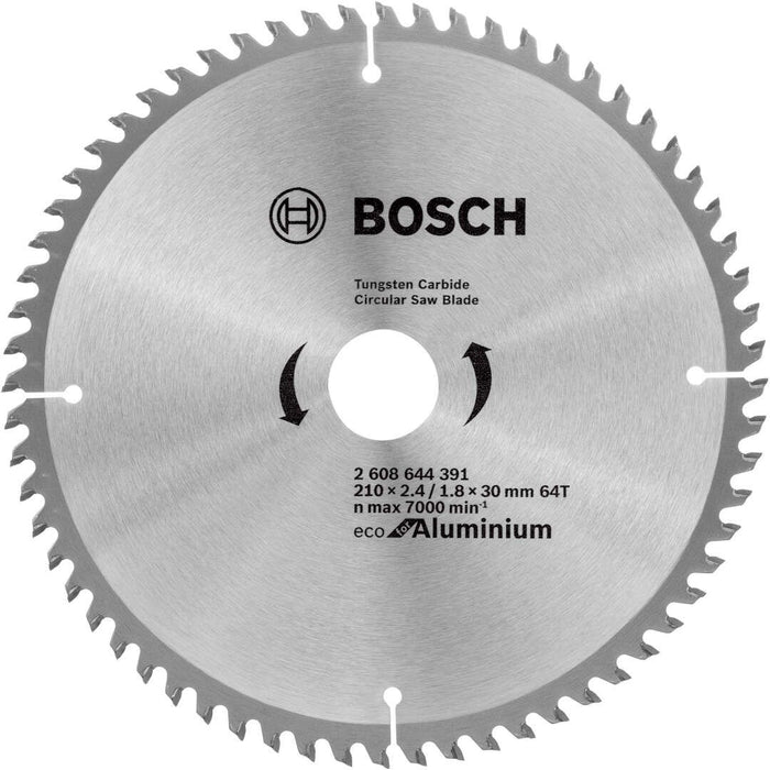 List kružne testere za aluminijum Ø210x2,4x30/64z Bosch Eco for Aluminium (2608644391)