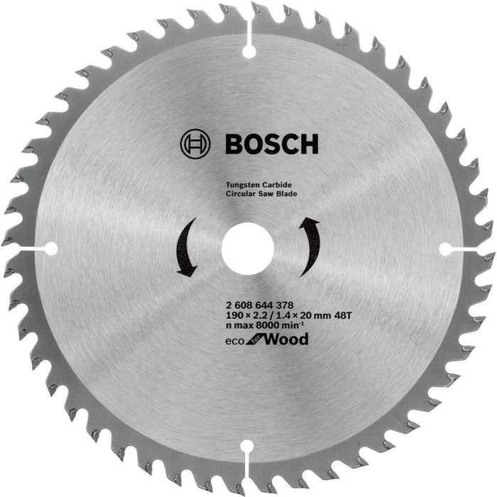 List kružne testere za drvo Ø190x2,2x20/48z Bosch Eco for Wood (2608644378)