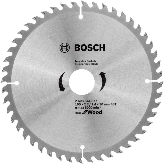 List kružne testere za drvo Ø190x2,2x30/48z Bosch Eco for Wood (2608644377)