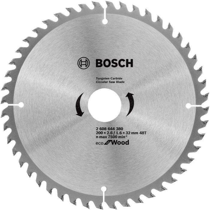 List kružne testere za drvo Ø200x2,6x32/48z Bosch Eco for Wood (2608644380)