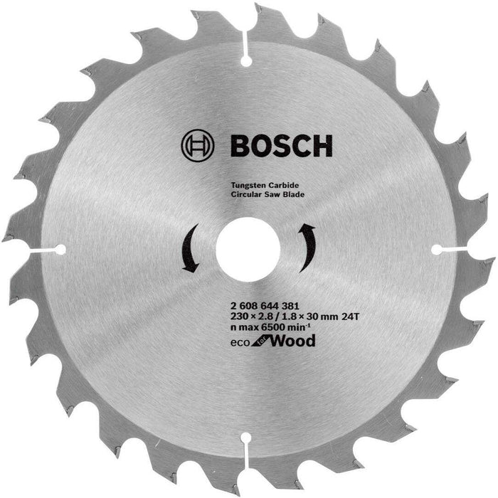 List kružne testere za drvo Ø230x2,2x30/24z Bosch Eco for Wood (2608644381)