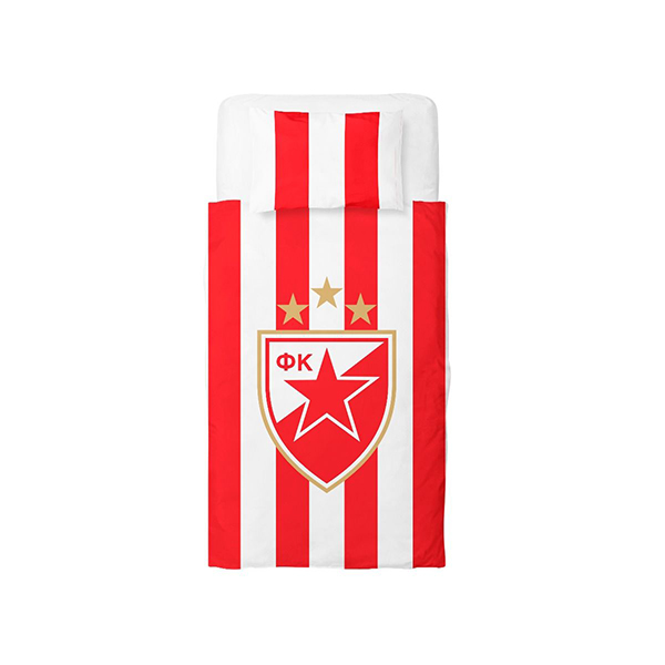 Posteljina Crvena zvezda crveni grb 801-SET.crveni grb