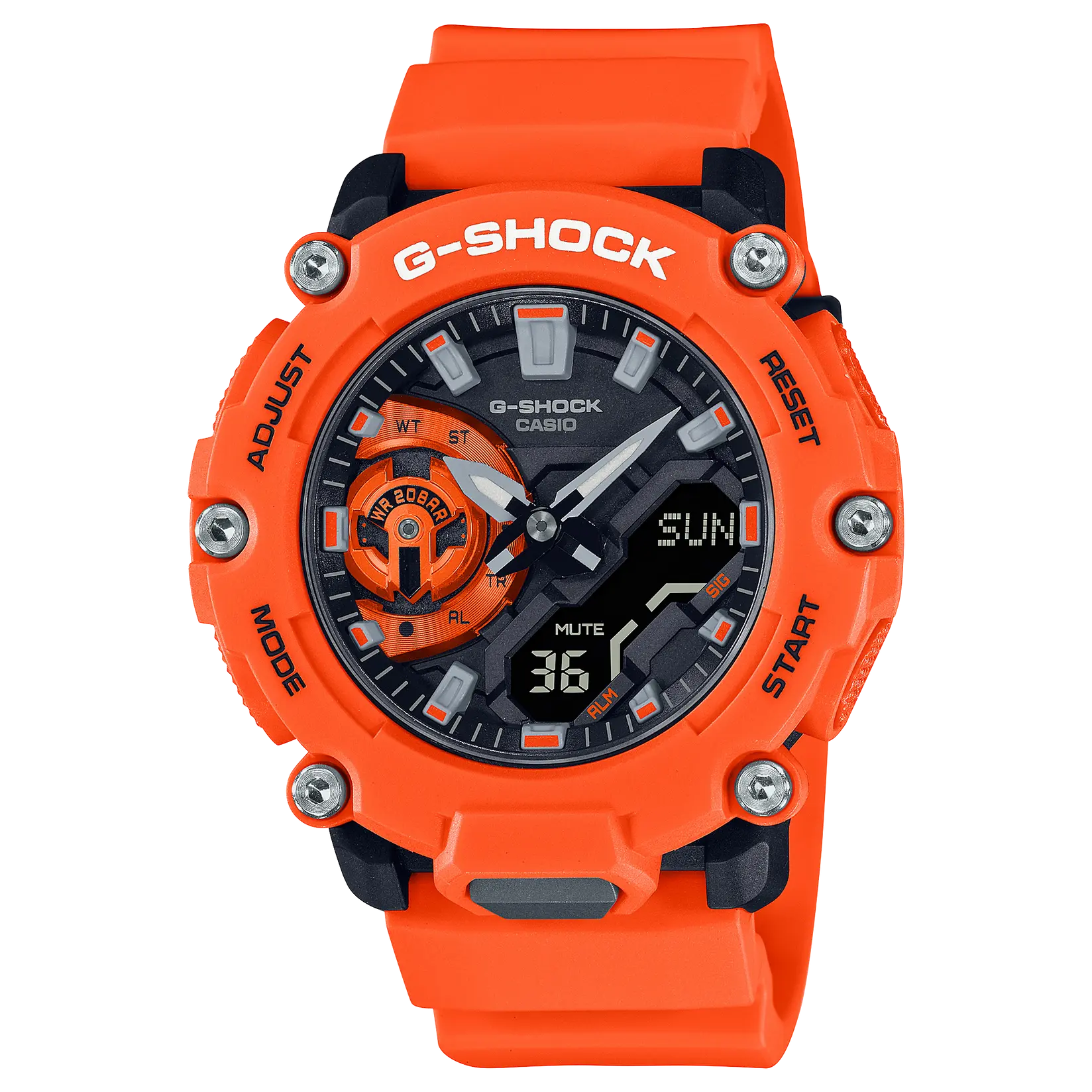 CASIO G-SHOCK Muški sat narandžasti