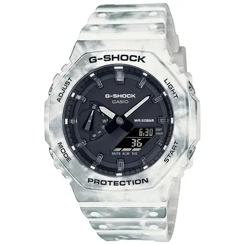 CASIO G-SHOCK Muški sat beli