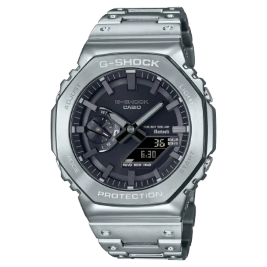 CASIO G-SHOCK Sat srebrni