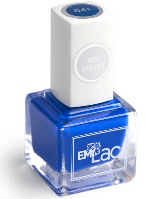 E.MI Lak za nokte sa efektom gela True Blue #041 9ml tamnoplavi