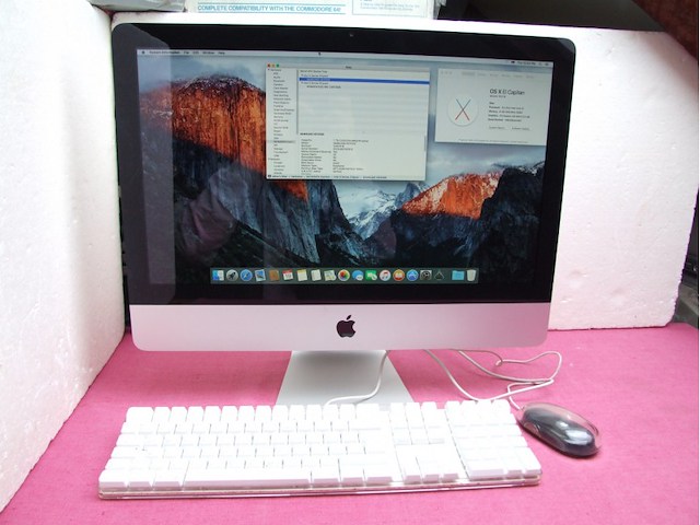 iMac i3 3.2GHz ekran 21.5 inc HDD 1TB El Captain+GARANC