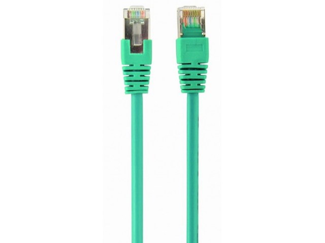 PP22-0.5M/G Gembird Mrezni kabl FTP Cat5e Patch cord, 0.5m green