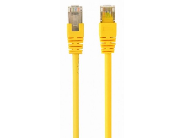 PP22-0.5M/Y Gembird Mrezni kabl FTP Cat5e Patch cord, 0.5m yellow