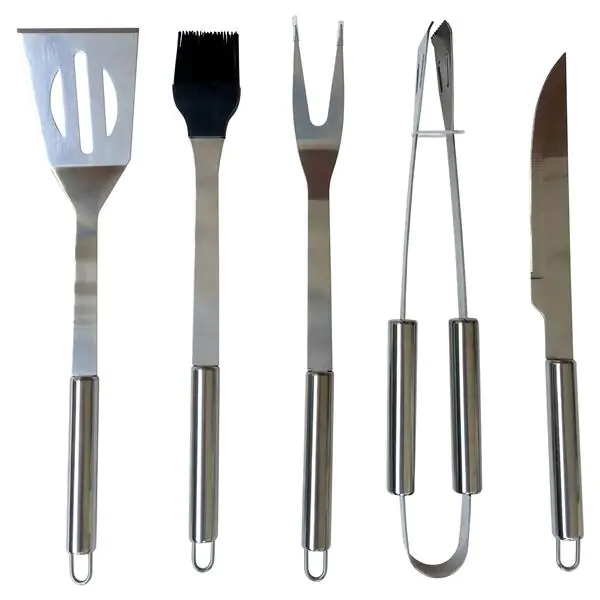 Set pribora Inox za roštilj FZG 9016