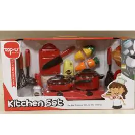 Igračka kuhinjski set sa šporetom na baterije