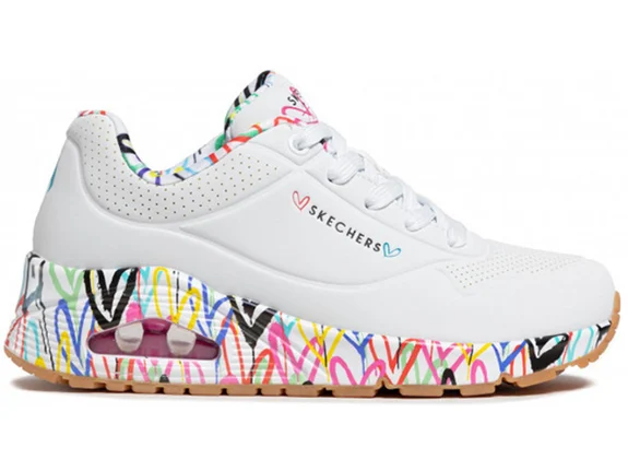 Skechers Ženske patike Uno 155506-Wht