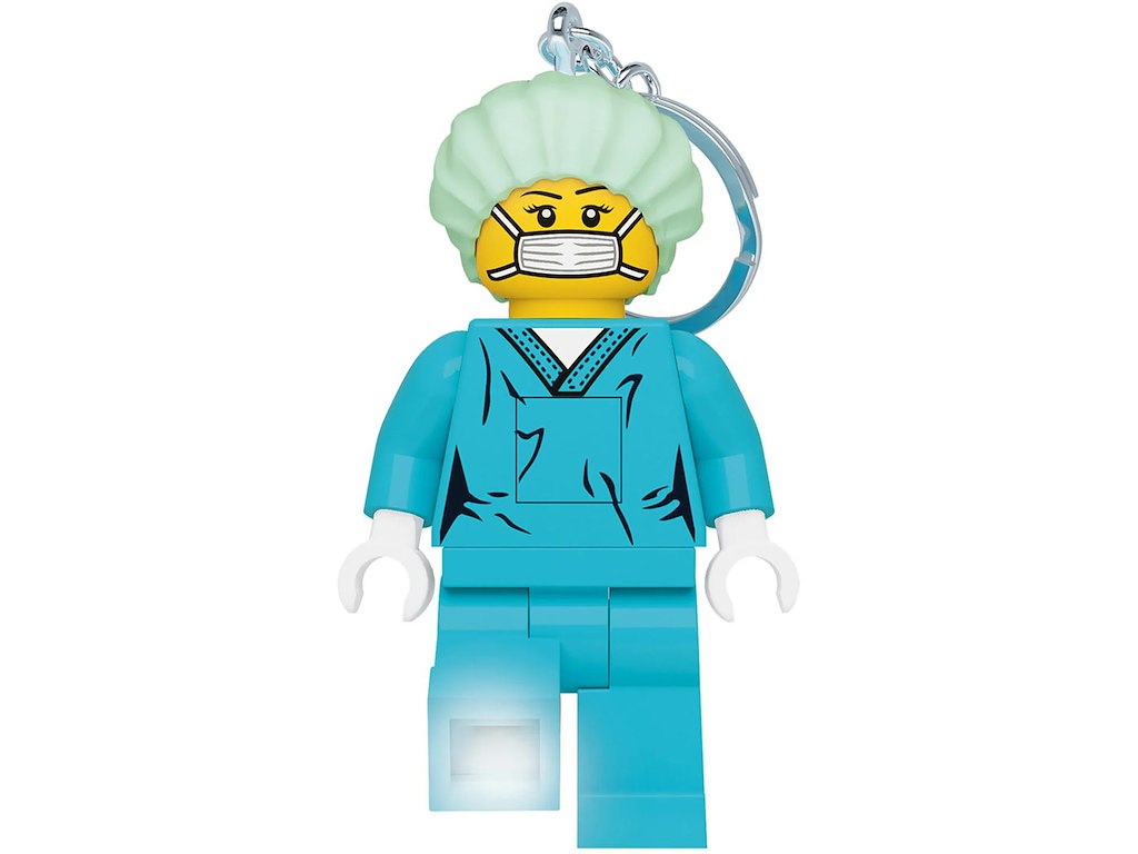 LEGO Classic privezak za ključeve sa svetlom: Hirurg 164786