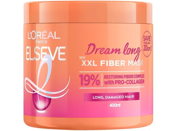 Loreal Paris Fiber maska za kosu Elseve Dream Long XXL 400ml