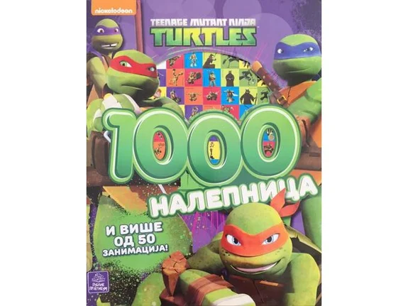 TMNT - 1000 nalepnica