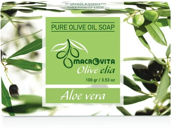 Macrovita Pure olive oil soap Aloe Vera