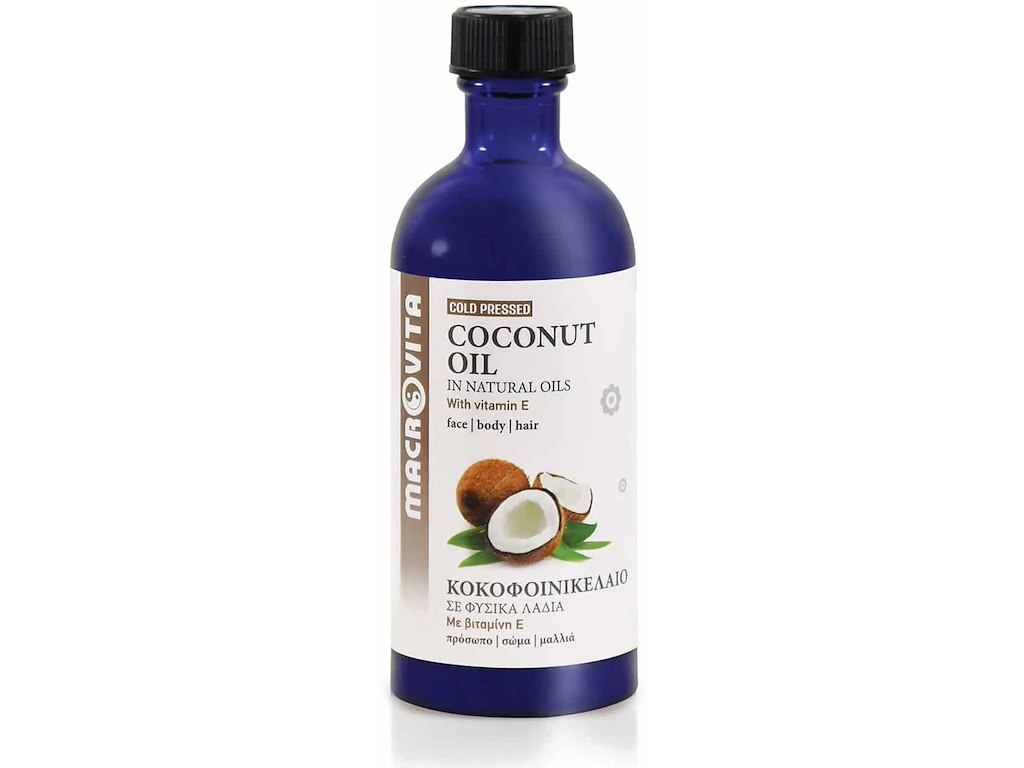 Macrovita Kokosovo ulje za lice telo i kosu + vitamin E