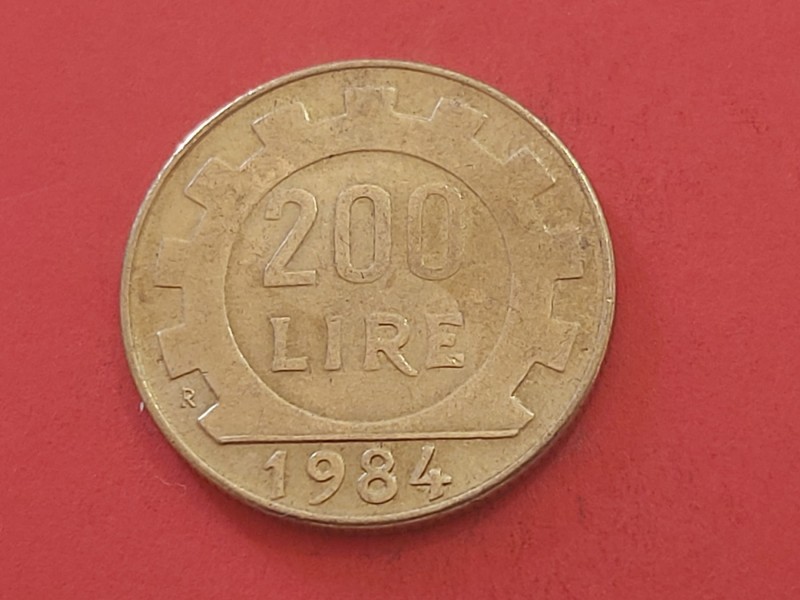 Italija - 200 lira 1984 god