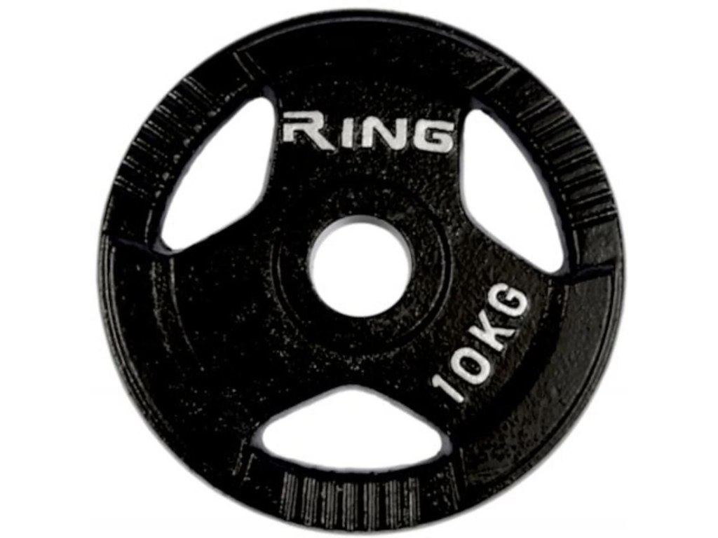 RING Olimpijski tegovi liveni sa hvatom 1x10kg RX PL14-10