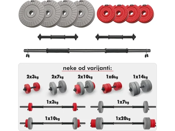 Iron Set tegova 20kg T20KS21