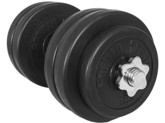 GORILLA SPORTS Set od 2 podesive bučice ukupno 30 kg