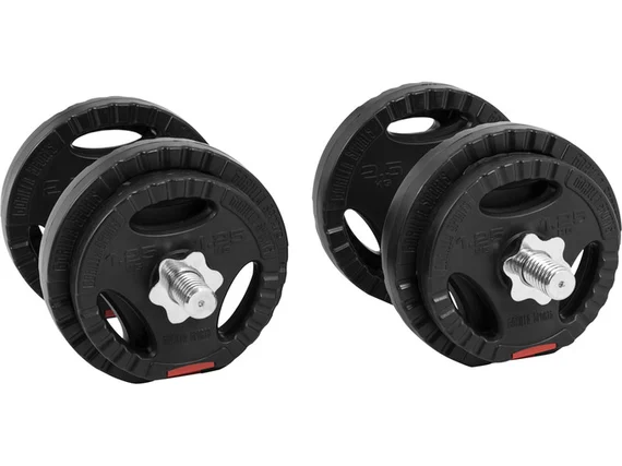 GORILLA SPORTS Set od 2 podesive bučice ukupno 20 kg