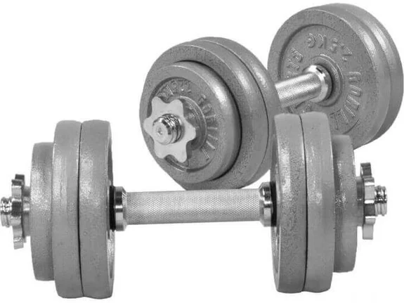 GORILLA SPORTS Set od 2 podesive bučice od livenog gvožđa ukupno 30 kg
Trening snage nikad nije bio lakši zahvaljujući Gorilla Sports bučicama
Trening snage nikad nije bio lakši zahvaljujući Gor...
